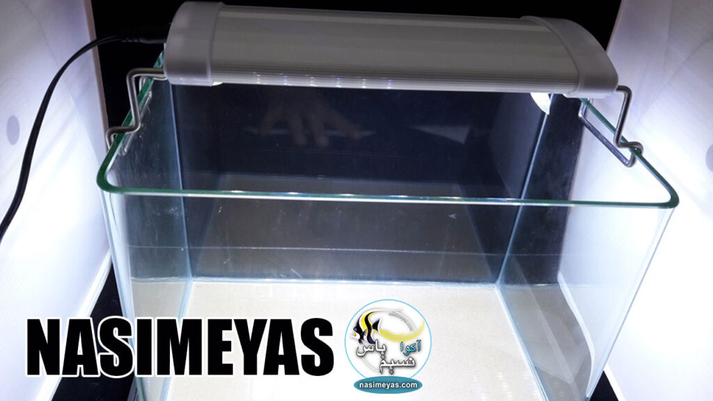 ال ای دی آکواریوم AL-260P سفید و صورتی سوبو - نسیم یاس